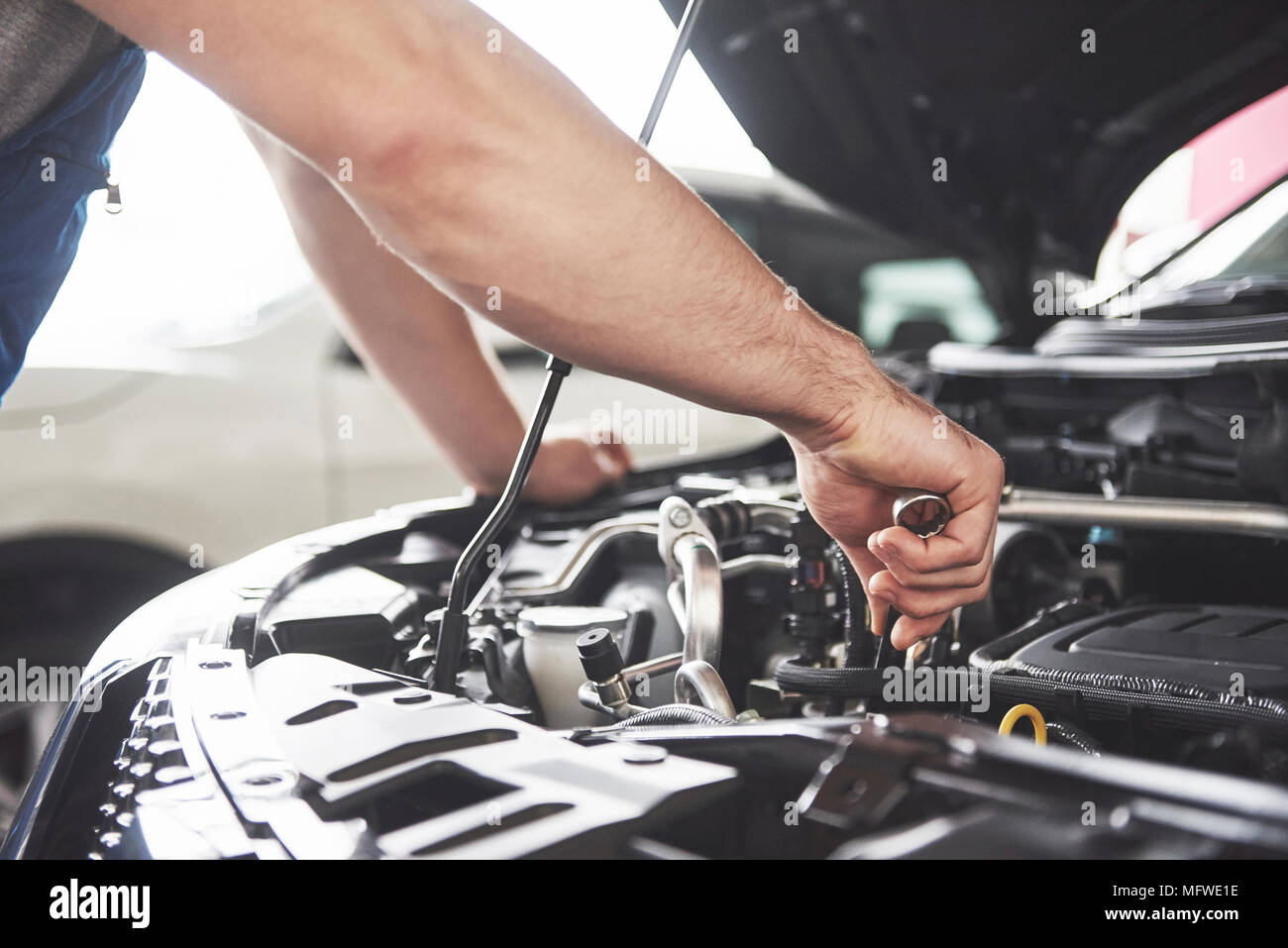 Diagnostic De Voiture Banque d'image et photos - Alamy
