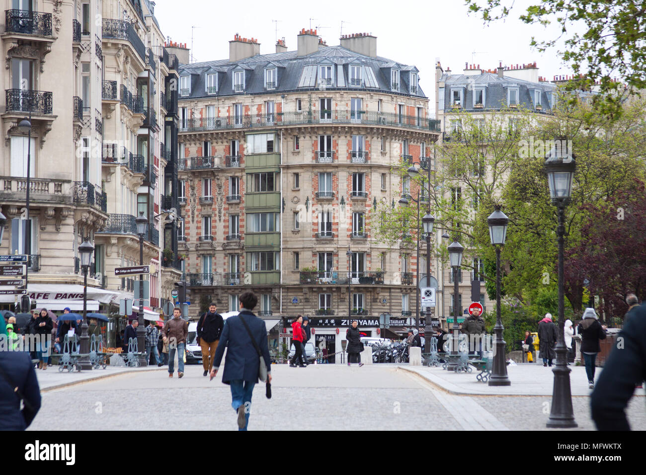 Scene de rue paris Banque de photographies et d’images à haute ...