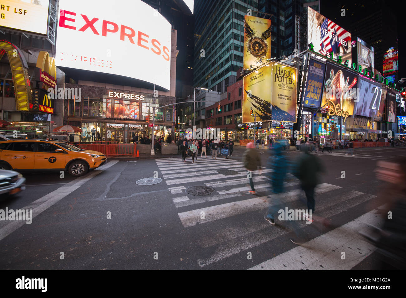 Times square nuit Banque de photographies et d’images à haute ...