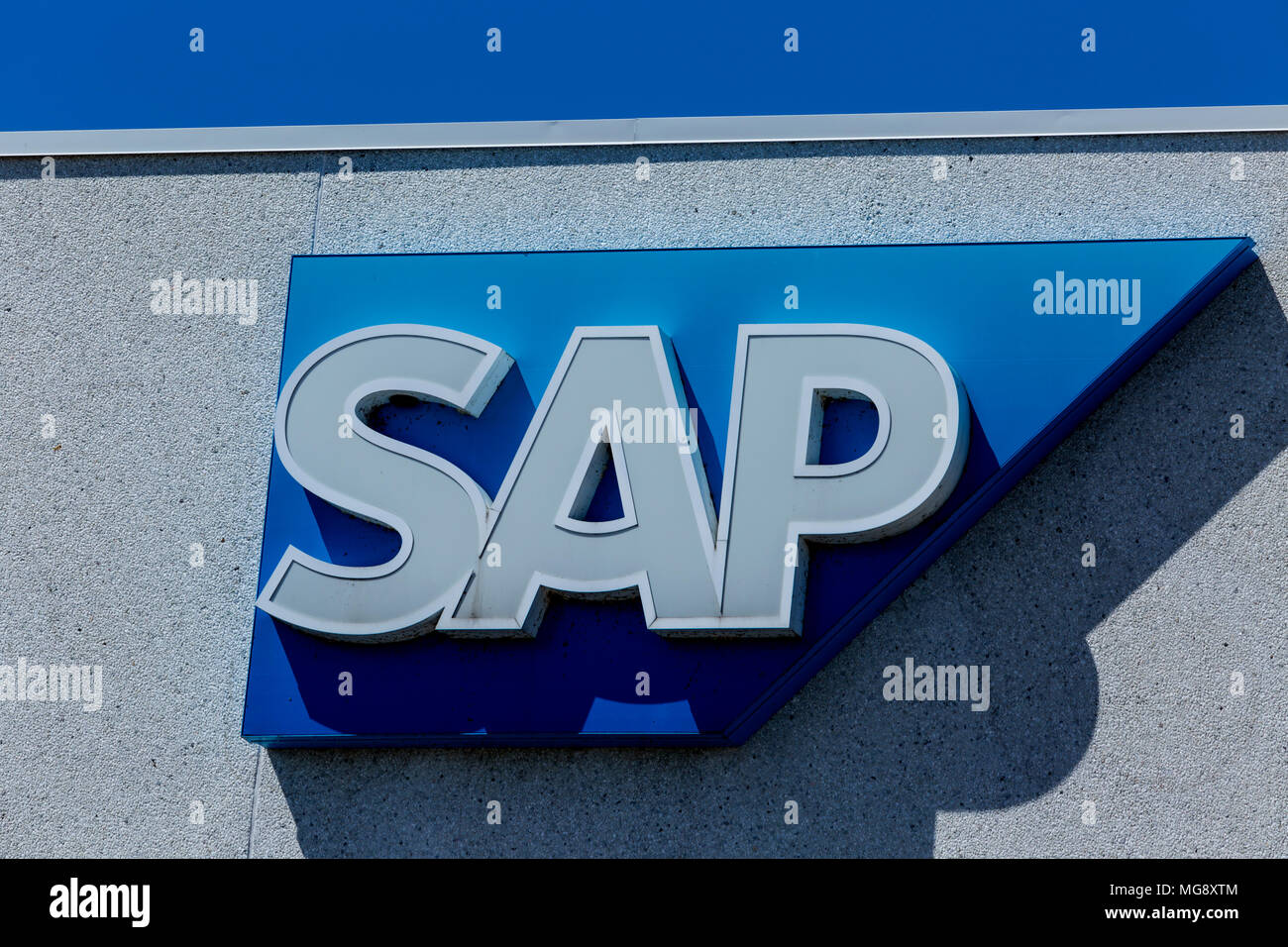 Logo de la technologie sap Banque de photographies et d’images à haute ...