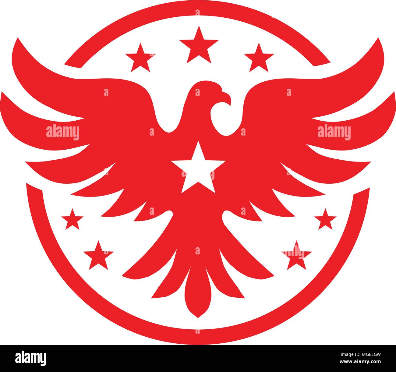 Oiseau avec étoile logo vector concept, logo oiseau vecteur, Dove, logo ...