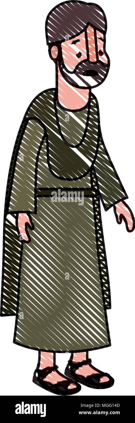 Apostle of jesus Banque d'images vectorielles - Alamy