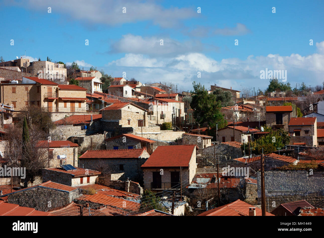 Village chypriote traditionnel Banque de photographies et d’images à ...