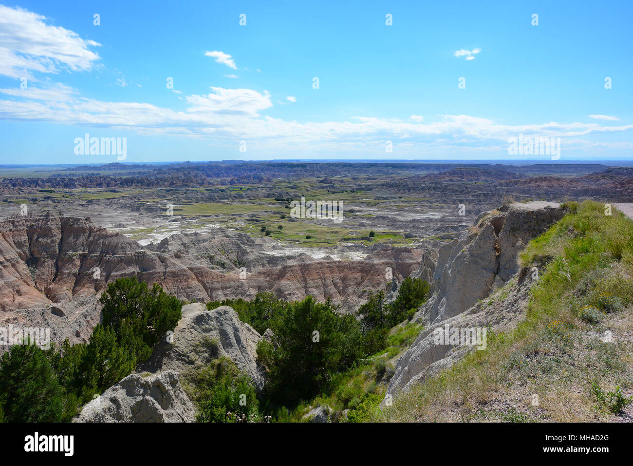 Parc national des badlands Banque de photographies et d’images à haute ...