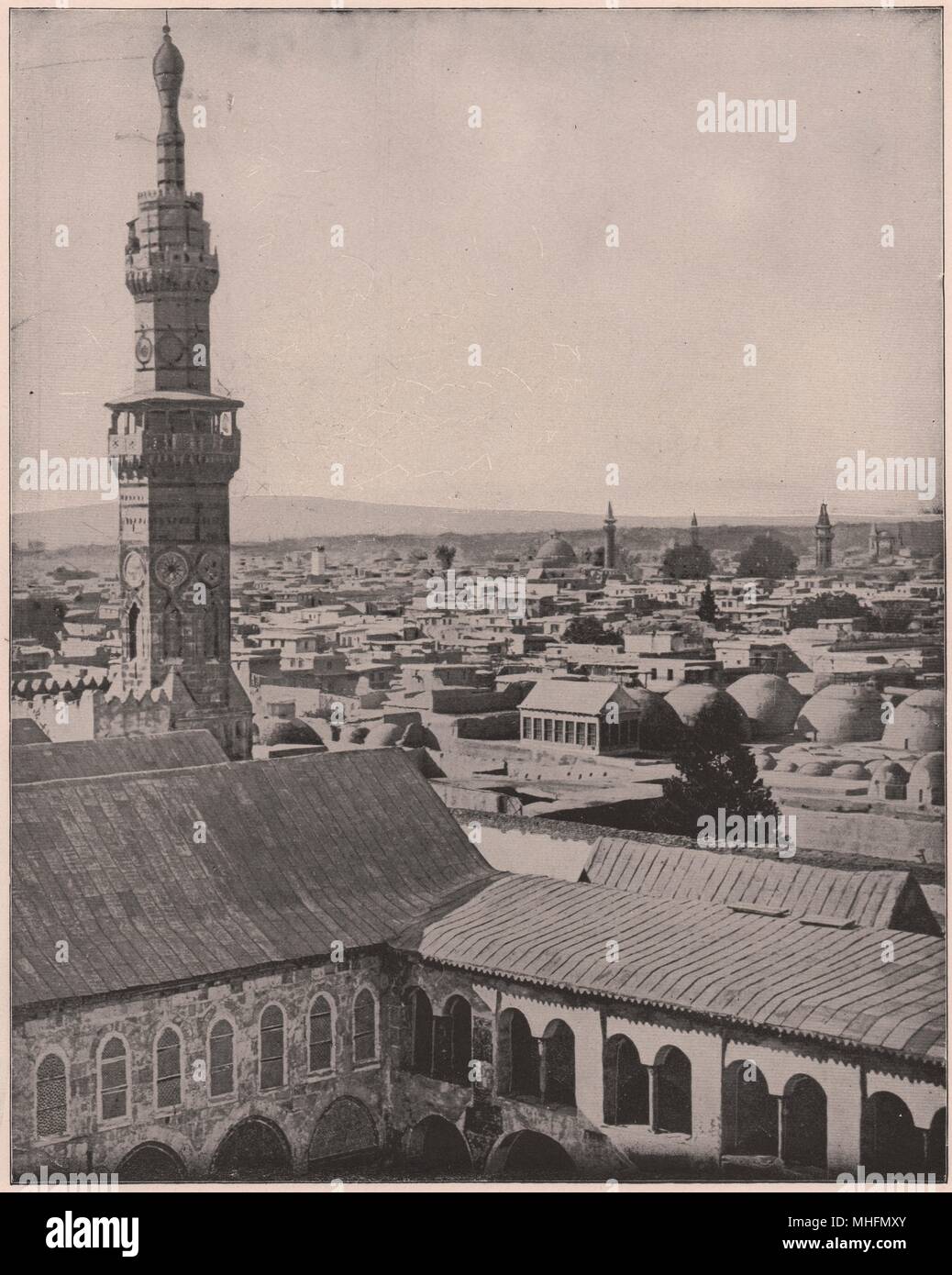 Damascus syria 19th century Banque de photographies et d’images à haute ...
