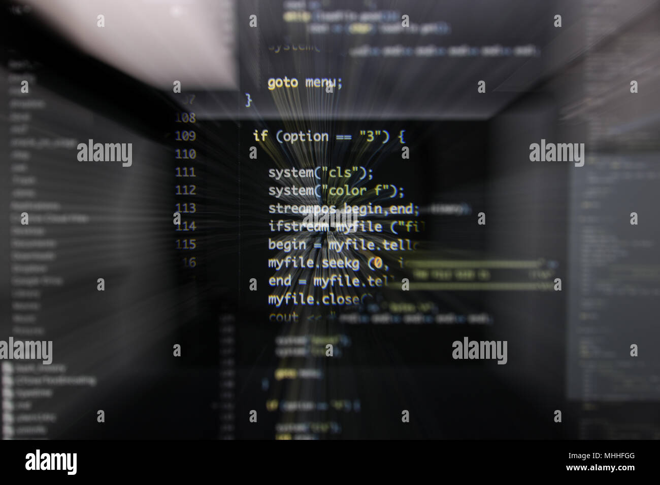 Real c / c + + en développement code écran. Flux de travail ...