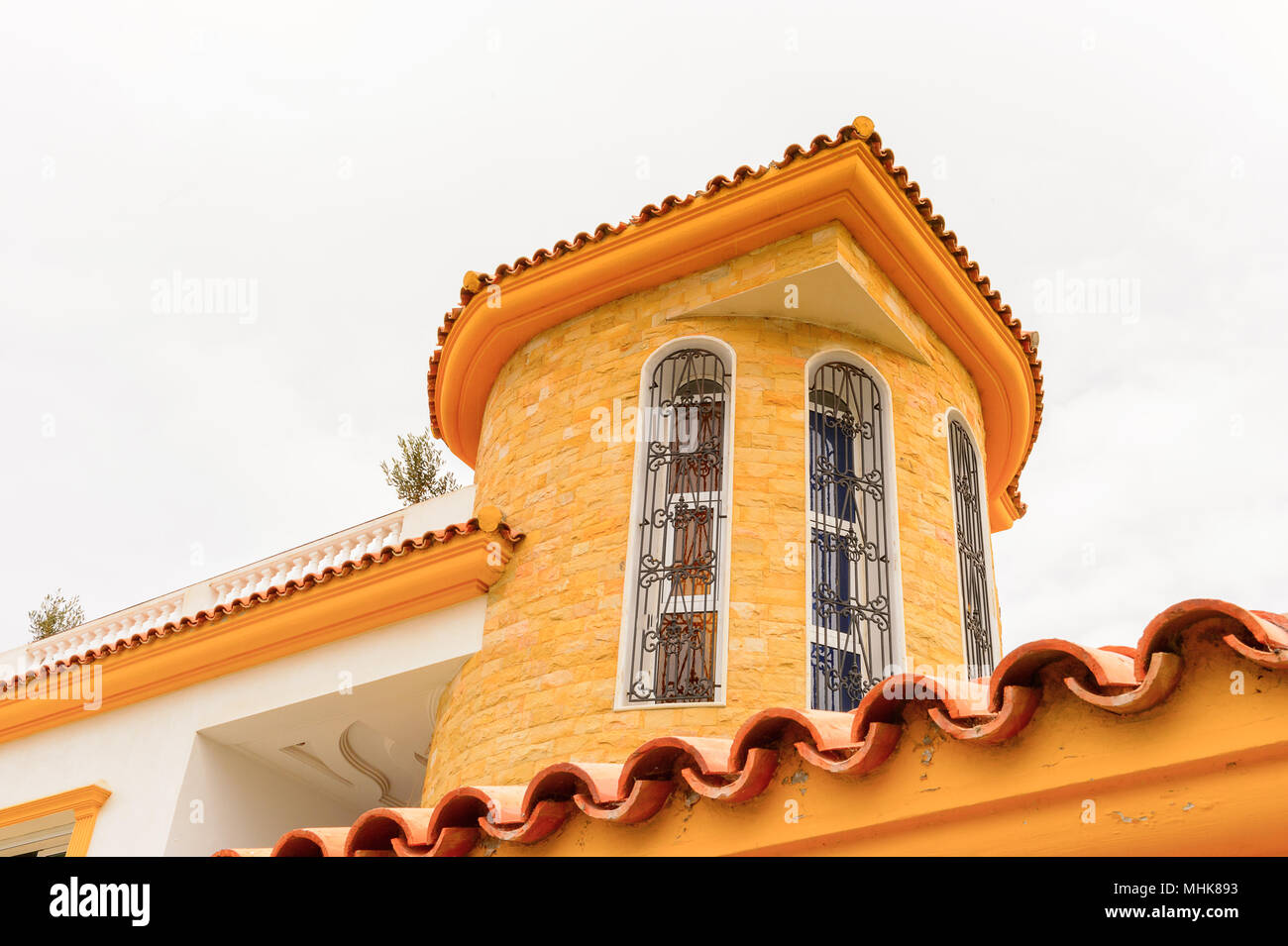 Architecture de Tanger, une grande ville au nord du Maroc. Elle est la ...
