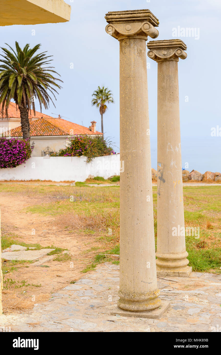 Architecture de Tanger, une grande ville au nord du Maroc. Elle est la ...