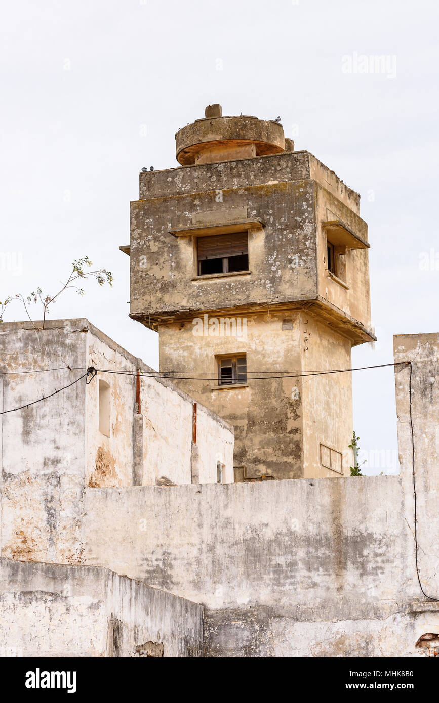 Architecture de Tanger, une grande ville au nord du Maroc. Elle est la ...