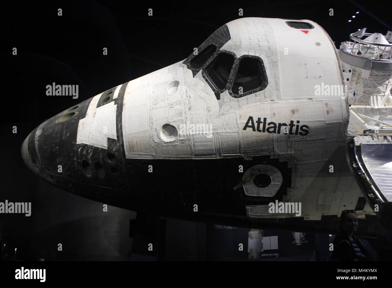 La navette spatiale Atlantis de la NASA au Centre spatial Kennedy à ...