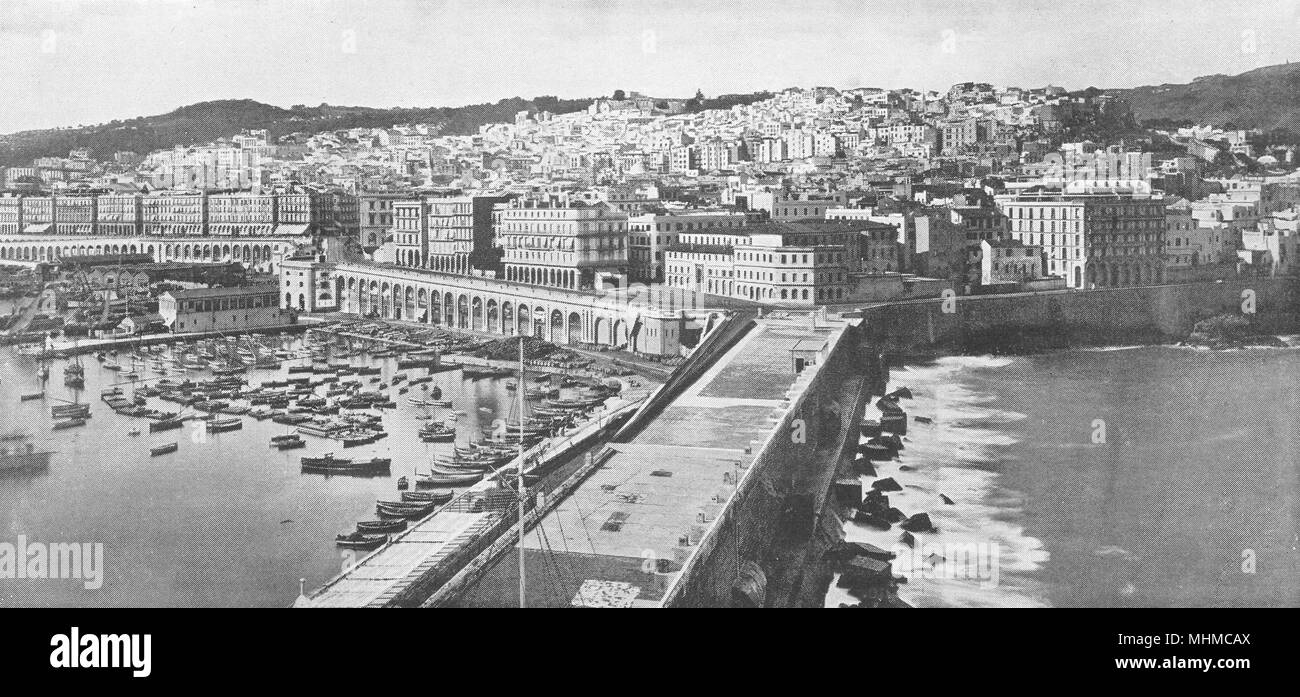Algerie 1900 Banque d'images noir et blanc - Alamy