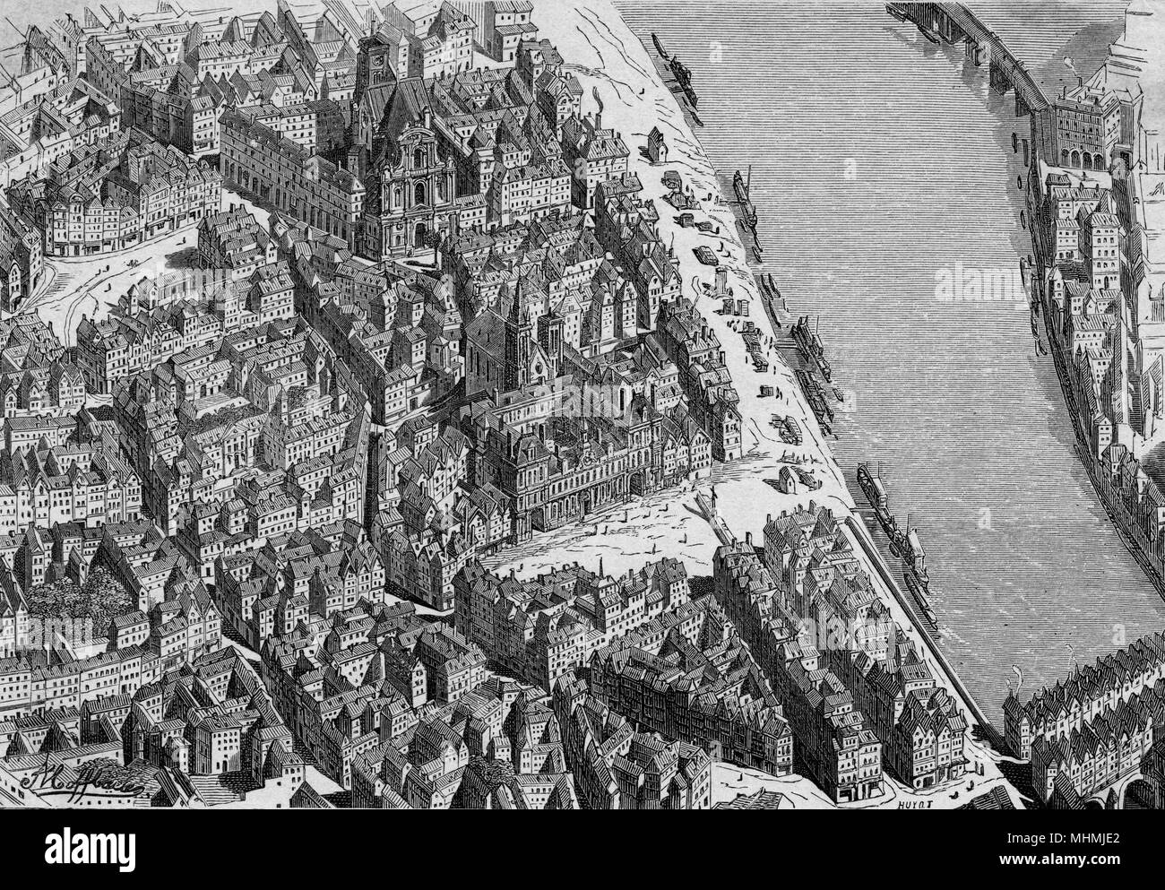 Paris 18e Siecle Banque d'image et photos - Alamy