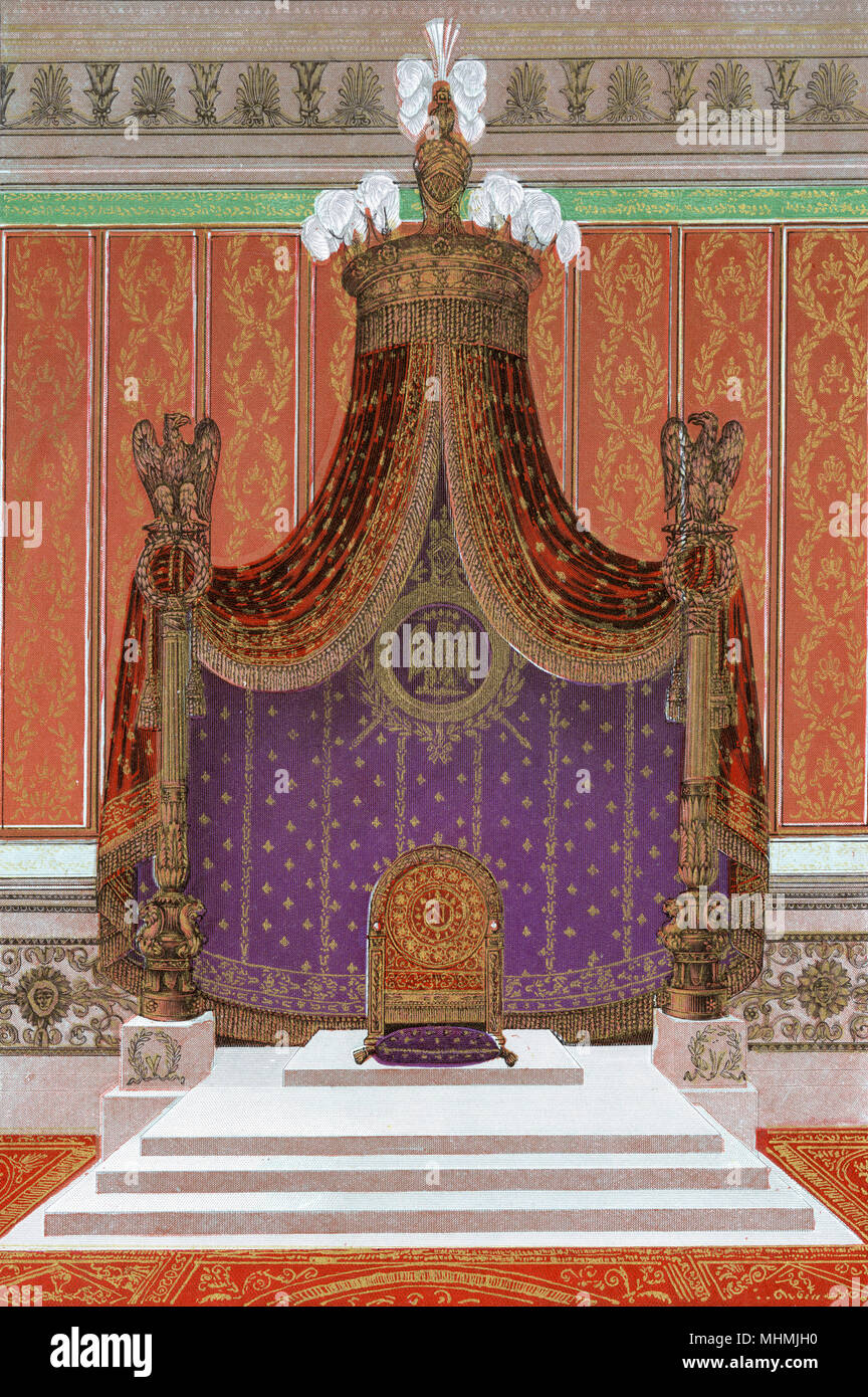 Imperial throne Banque de photographies et d’images à haute résolution ...