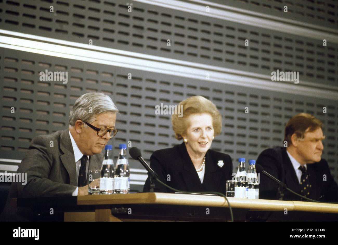 Margaret thatcher 1980s Banque de photographies et d’images à haute ...