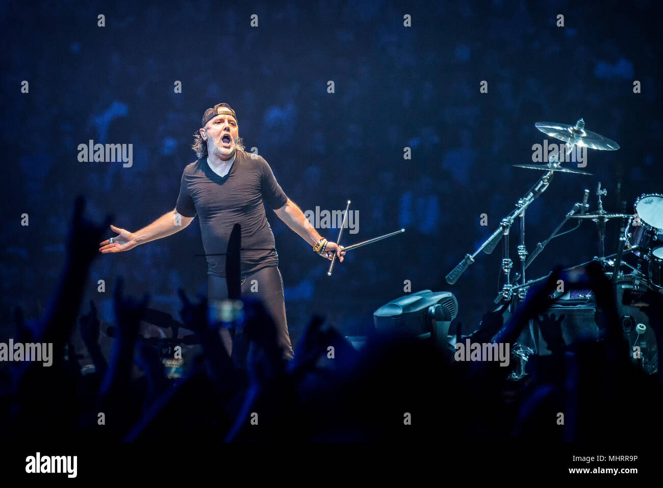 Lars ulrich metallica performs live Banque de photographies et d’images ...
