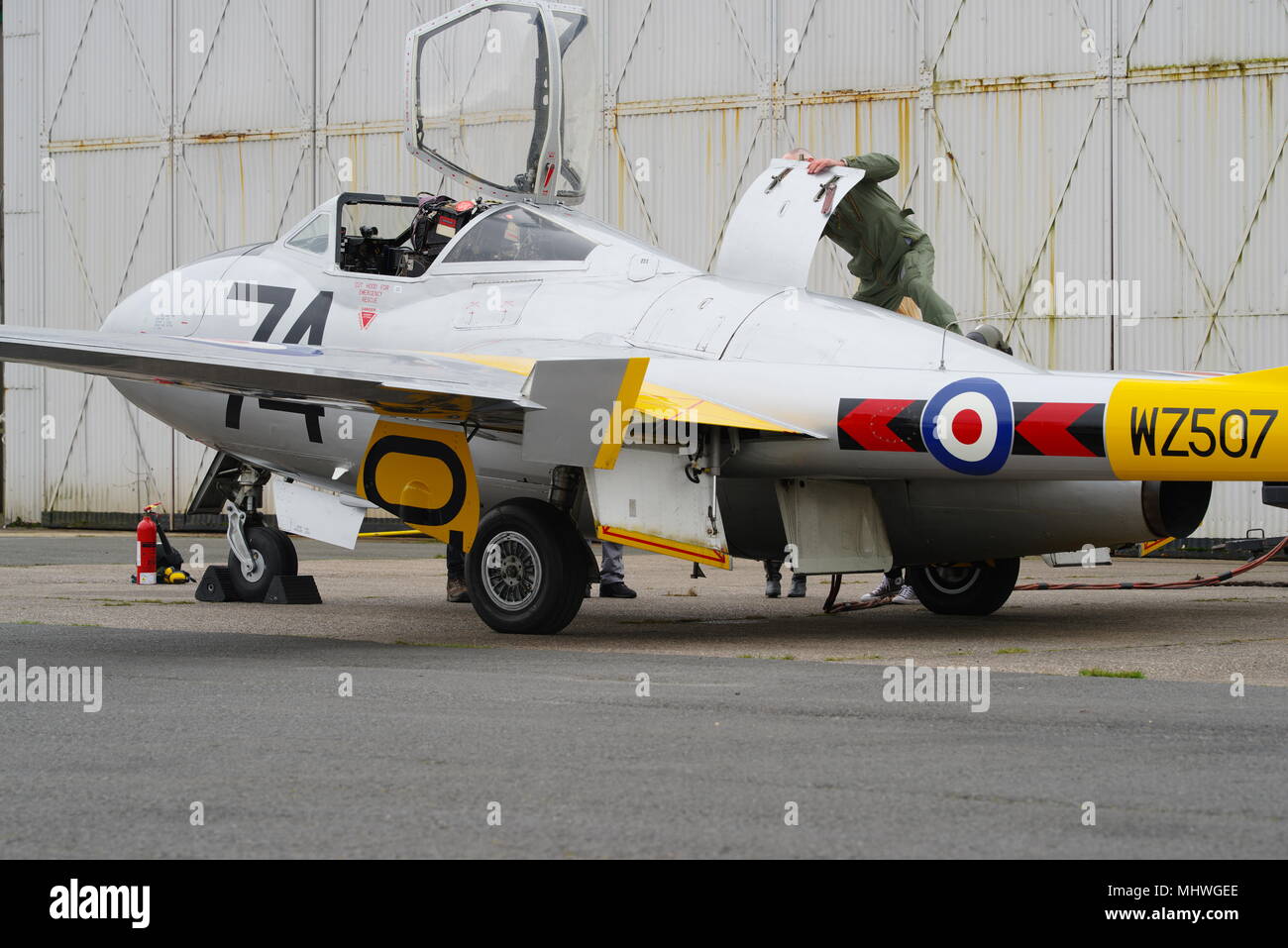 Raf de havilland vampire Banque de photographies et d’images à haute ...