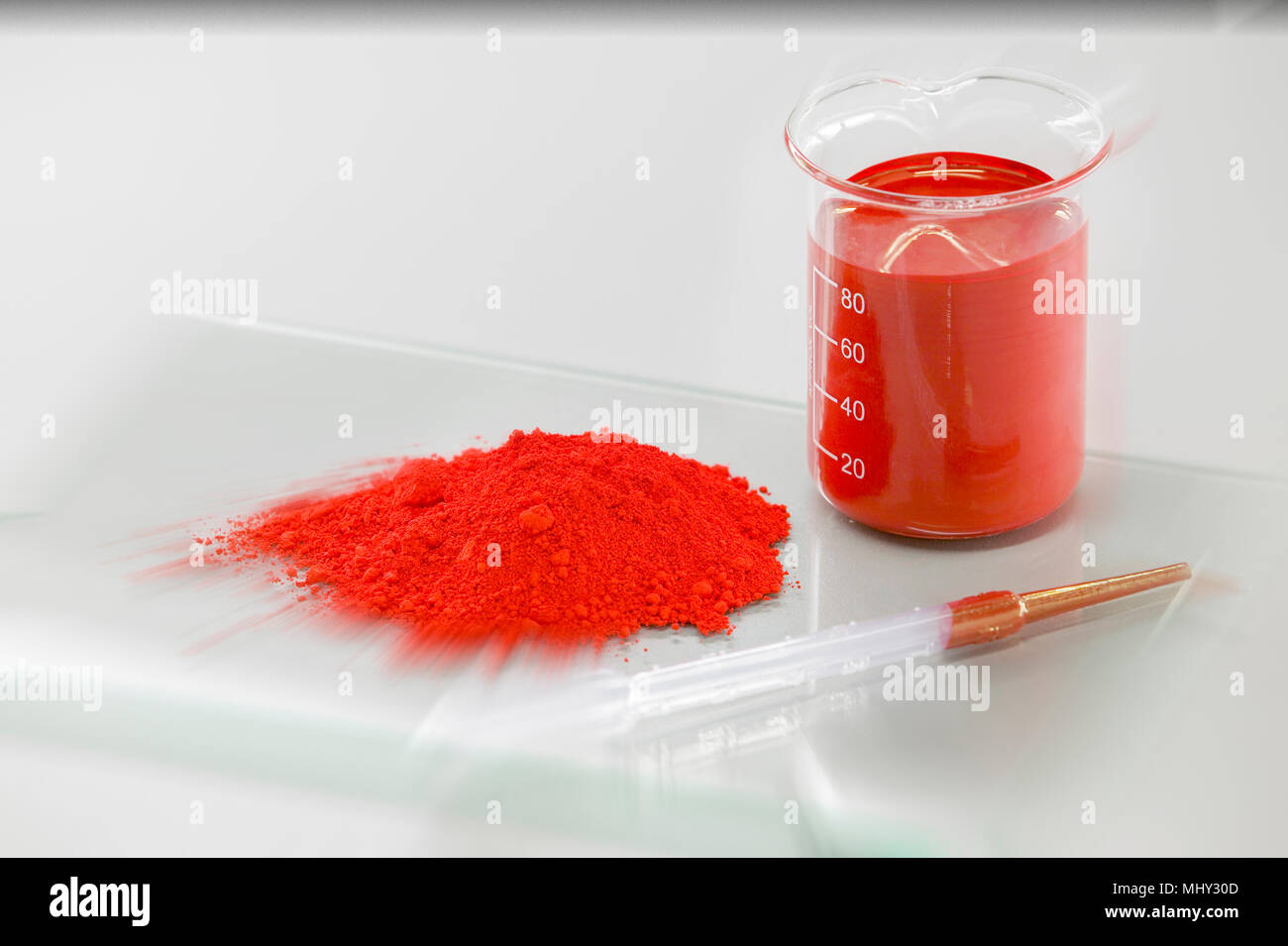 Pigment et analyse chimique Banque de photographies et d’images à haute ...