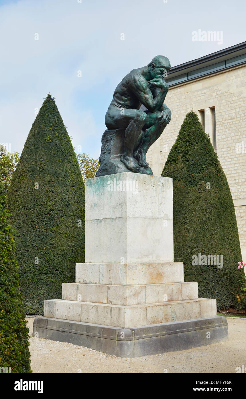 Auguste rodin the thinker museum Banque de photographies et d’images à ...
