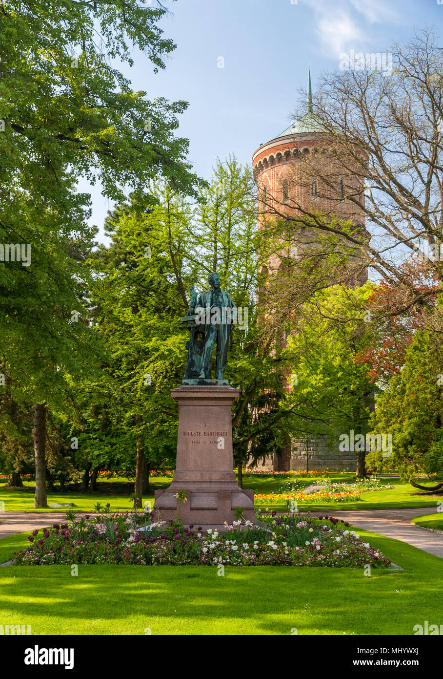 Bartholdi statue in colmar Banque de photographies et d’images à haute ...