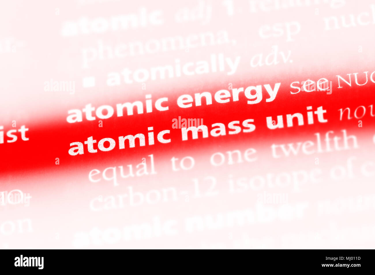 Masse Atomique Banque d'image et photos - Alamy