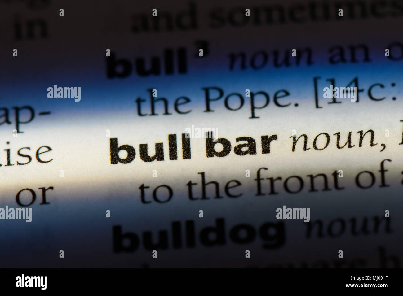 Le Bull Bar Banque d'image et photos - Alamy