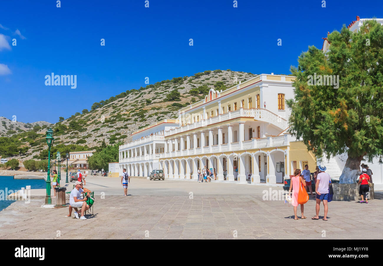 Bell tower panormitis monastery Banque de photographies et d’images à ...