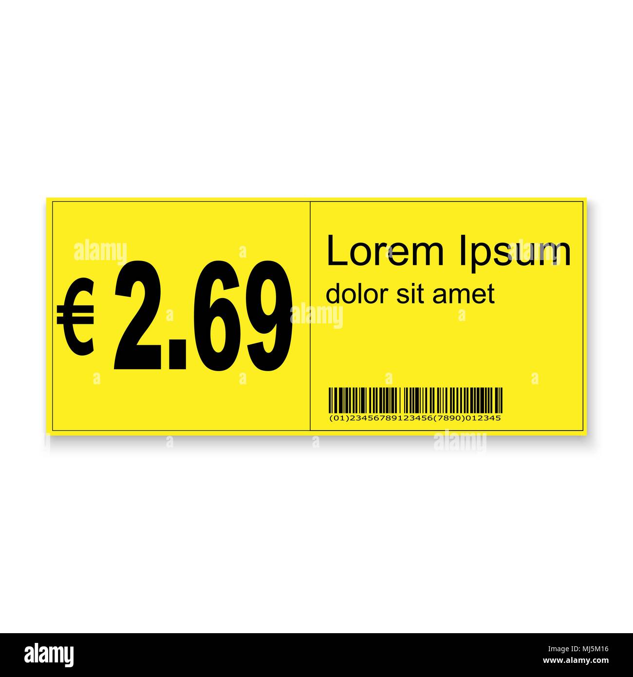 Code barres 3d Banque d'images vectorielles - Alamy