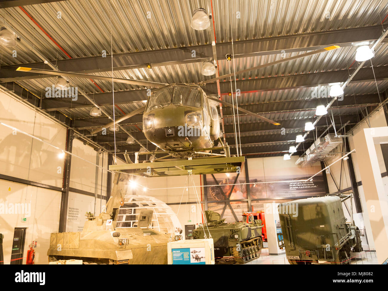 Hélicoptère de l'armée du Scoutisme (AH) MK1, REME museum, MOD Lyneham ...