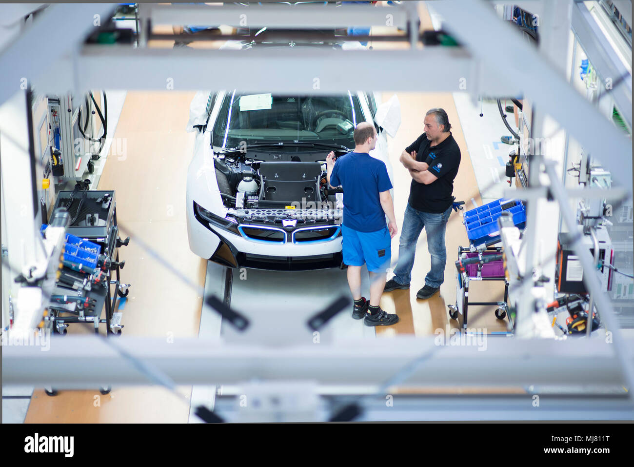 German car production Banque de photographies et d’images à haute ...