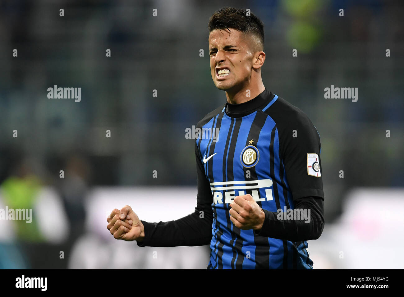 Joao Cancelo 28-04-2018 Inter Milan Stadio Giuseppe Meazza de San Siro ...