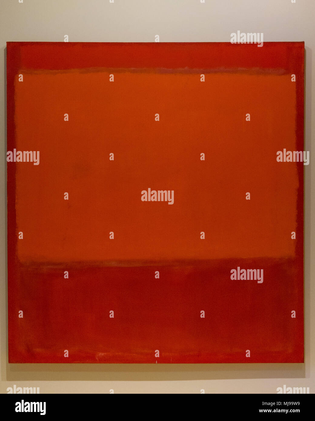 Red Mark Rothko Banque d'image et photos - Alamy