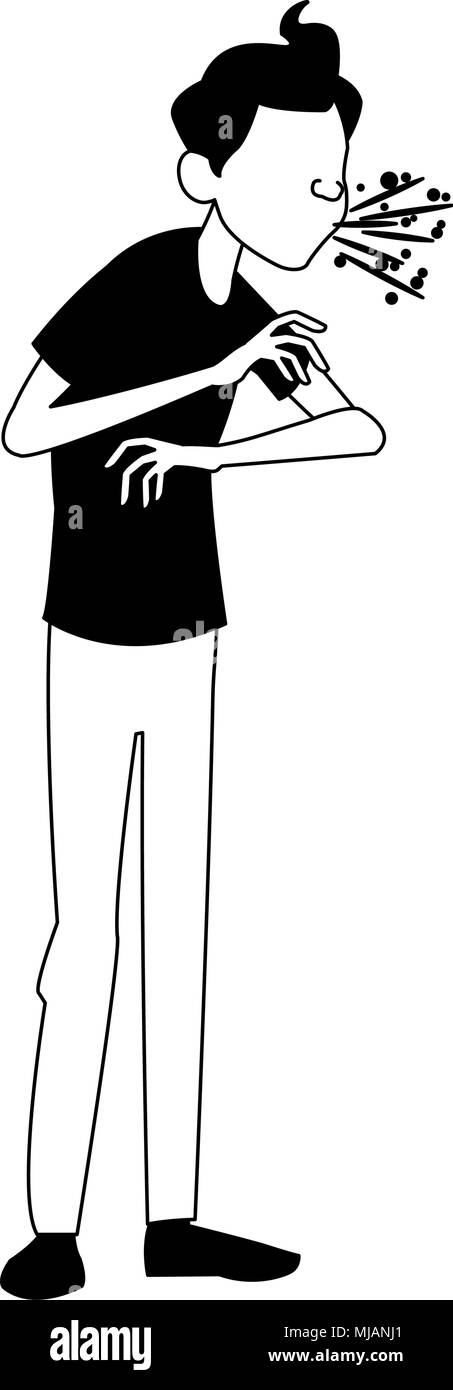 Humour Malade Banque d'images noir et blanc - Alamy