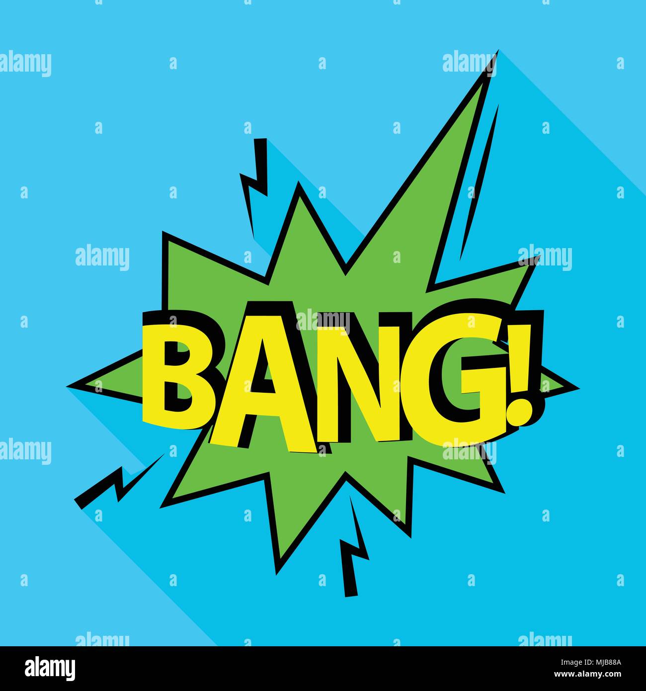 Bang mark Banque d'images vectorielles - Alamy