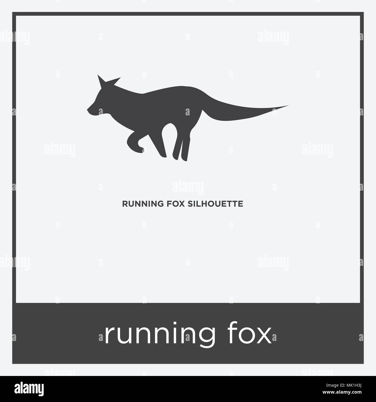 Loup gris couché Banque d'images vectorielles - Alamy