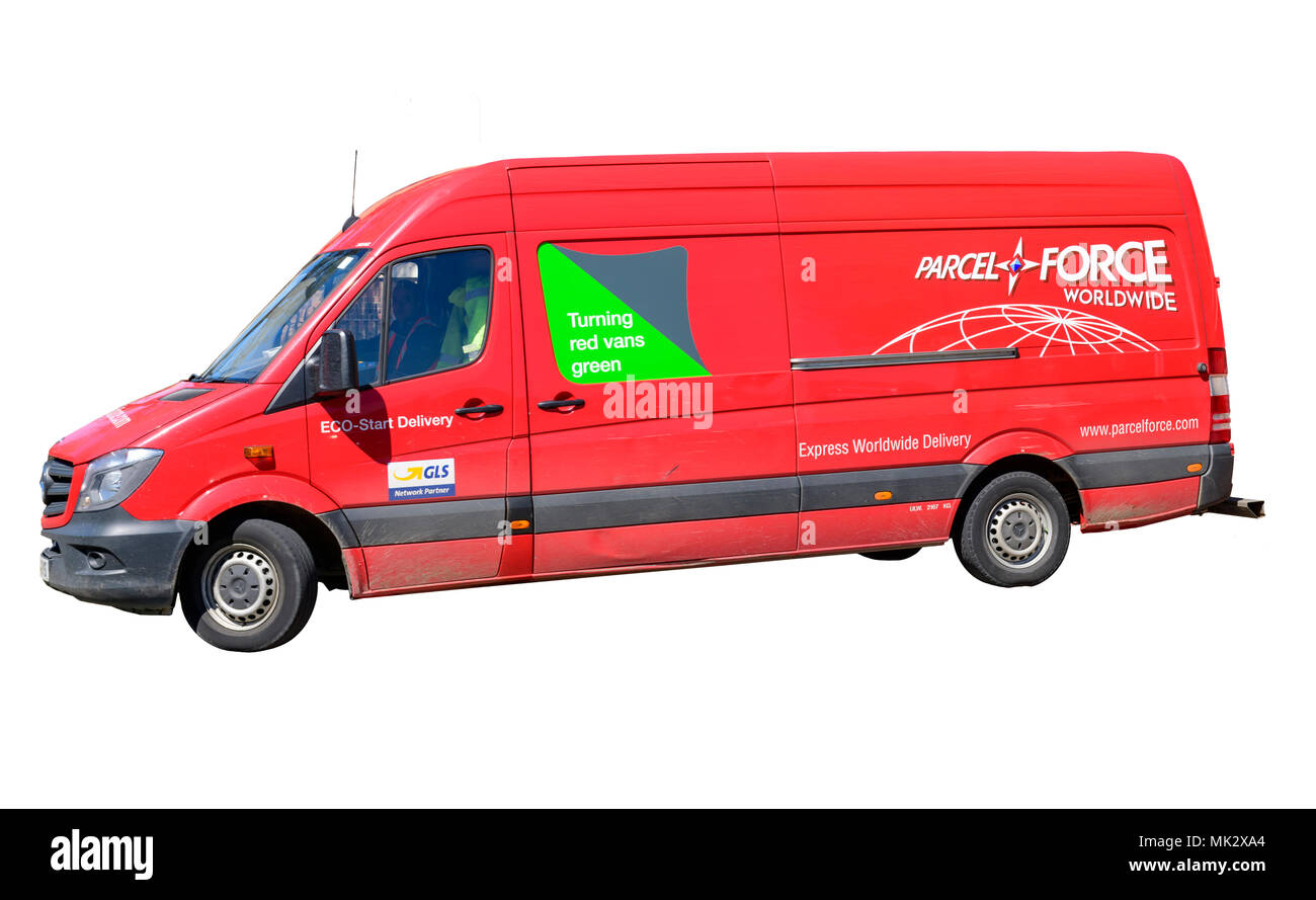 Parcel delivery van Banque de photographies et d’images à haute ...