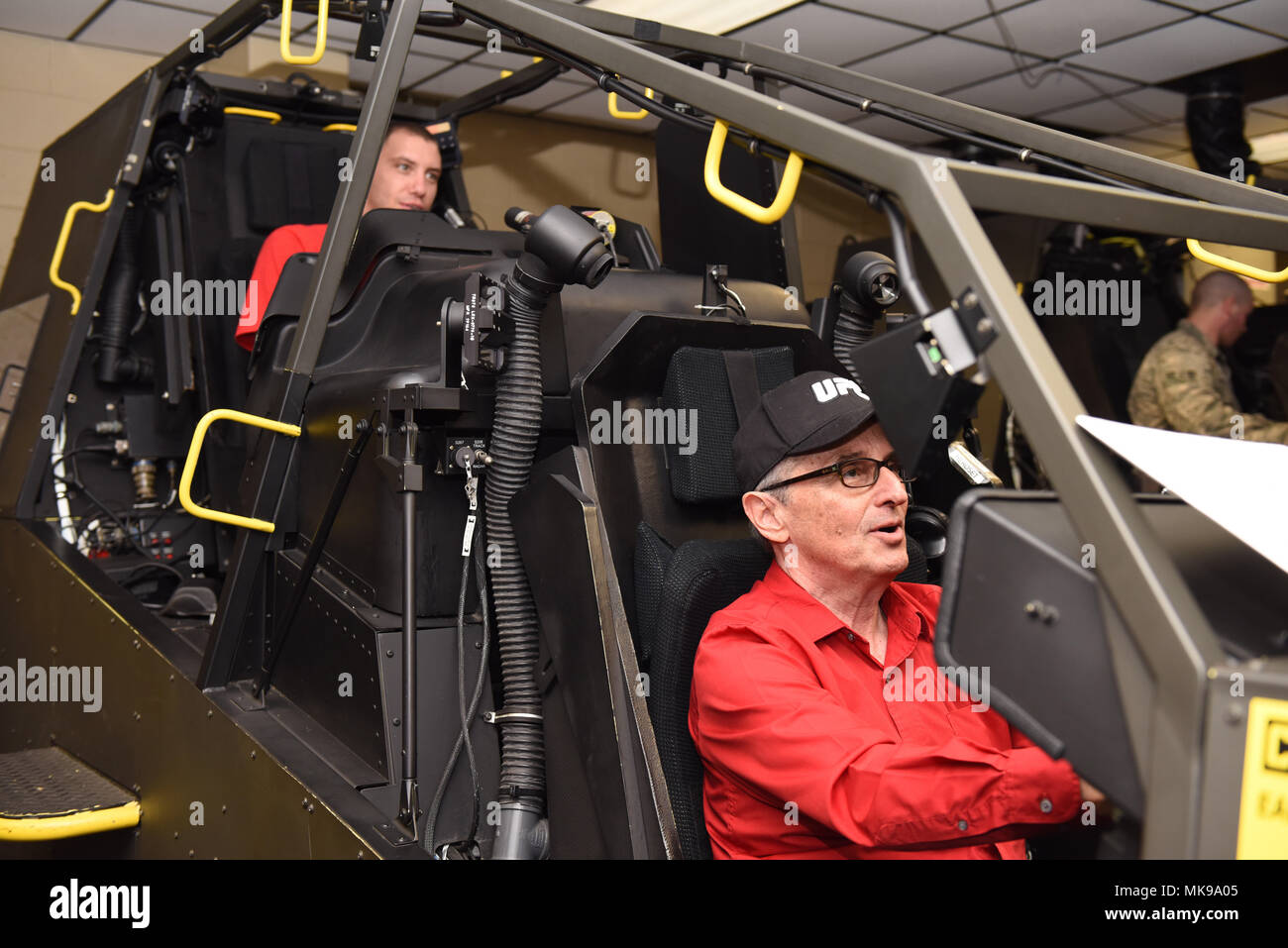 Ah 64 apache simulateur d'hélicoptère Banque de photographies et d ...