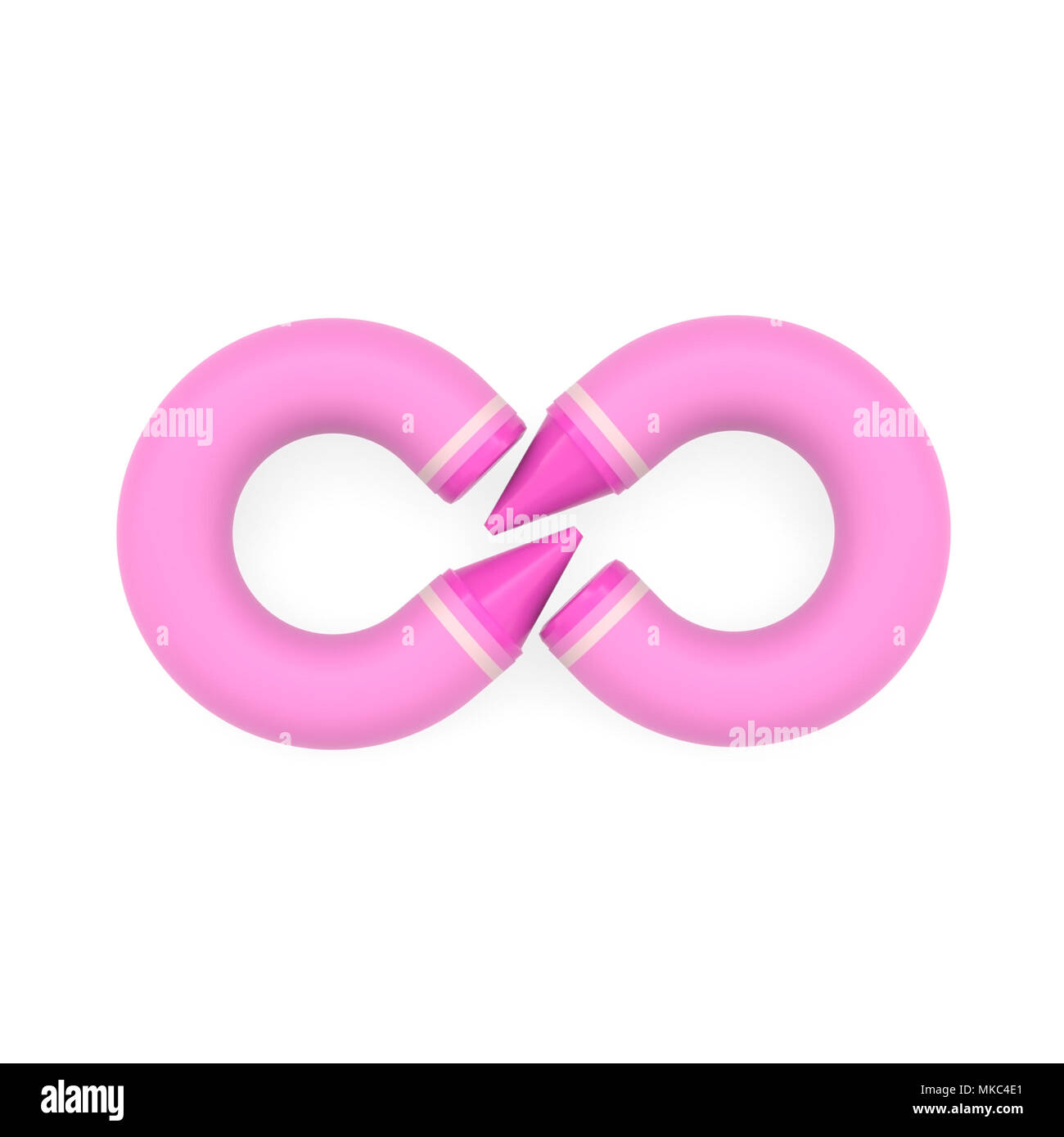 Infinity symbol drawing pencil Banque de photographies et d’images à ...