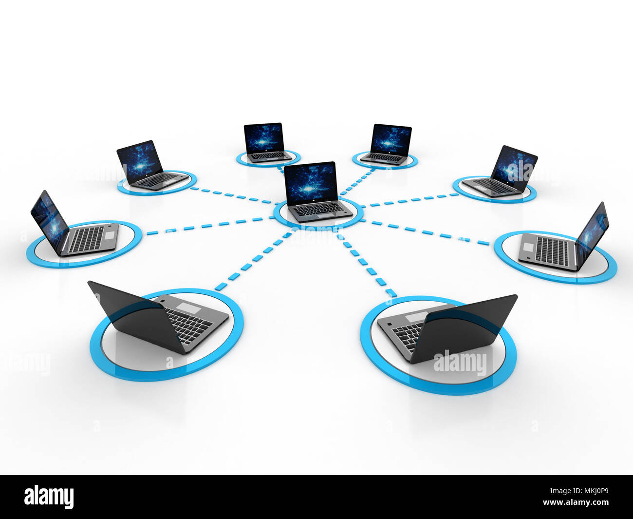 Réseau informatique Banque de photographies et d’images à haute ...