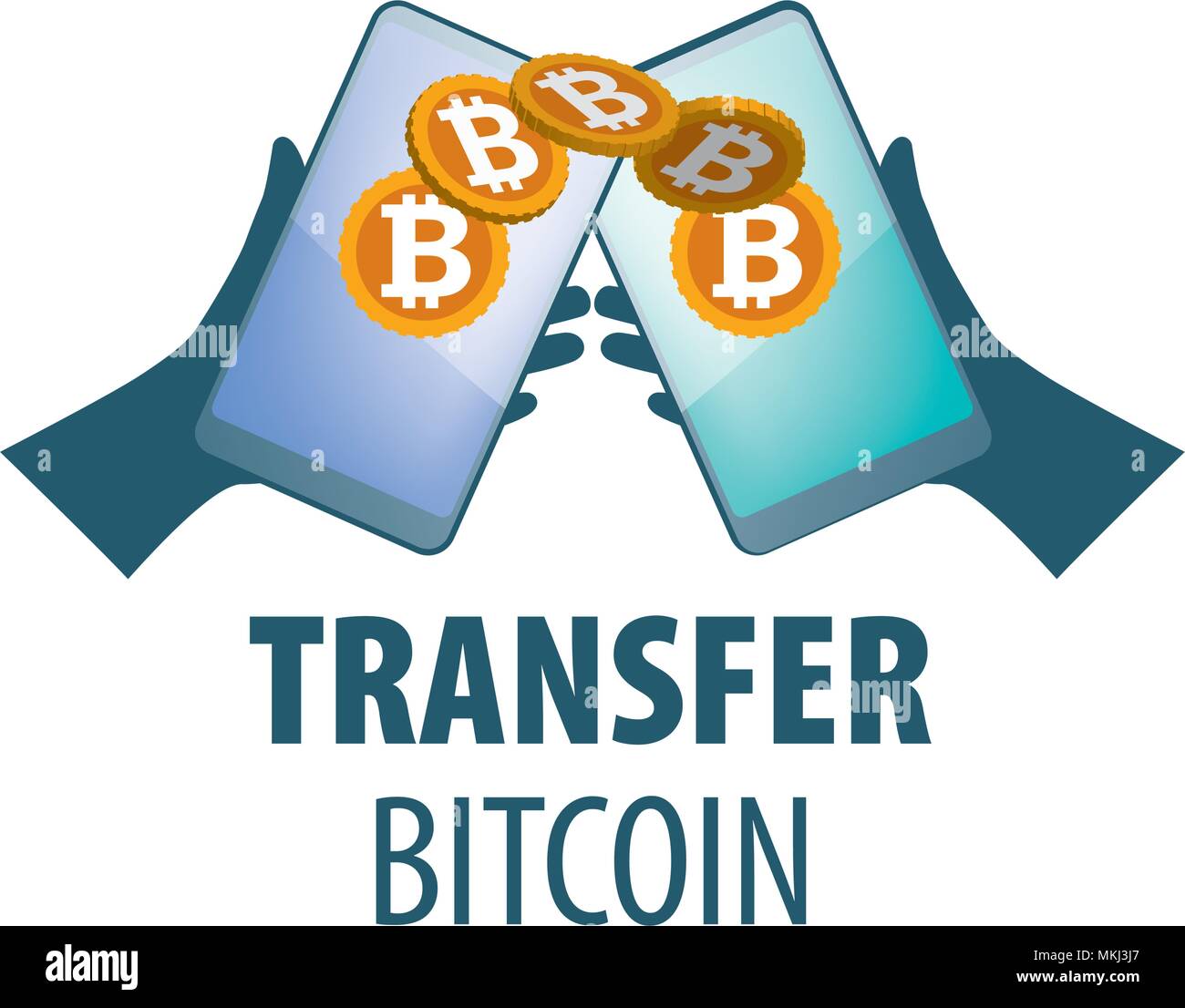 Bitcoin transfer Banque de photographies et d’images à haute résolution ...