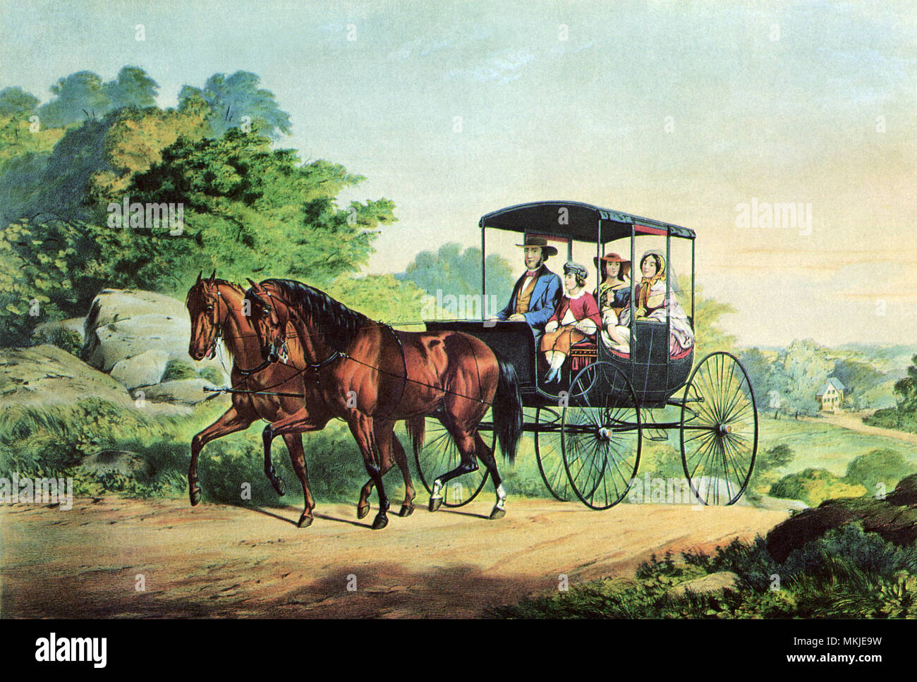 Balade nostalgique Banque de photographies et d’images à haute résolution - Alamy