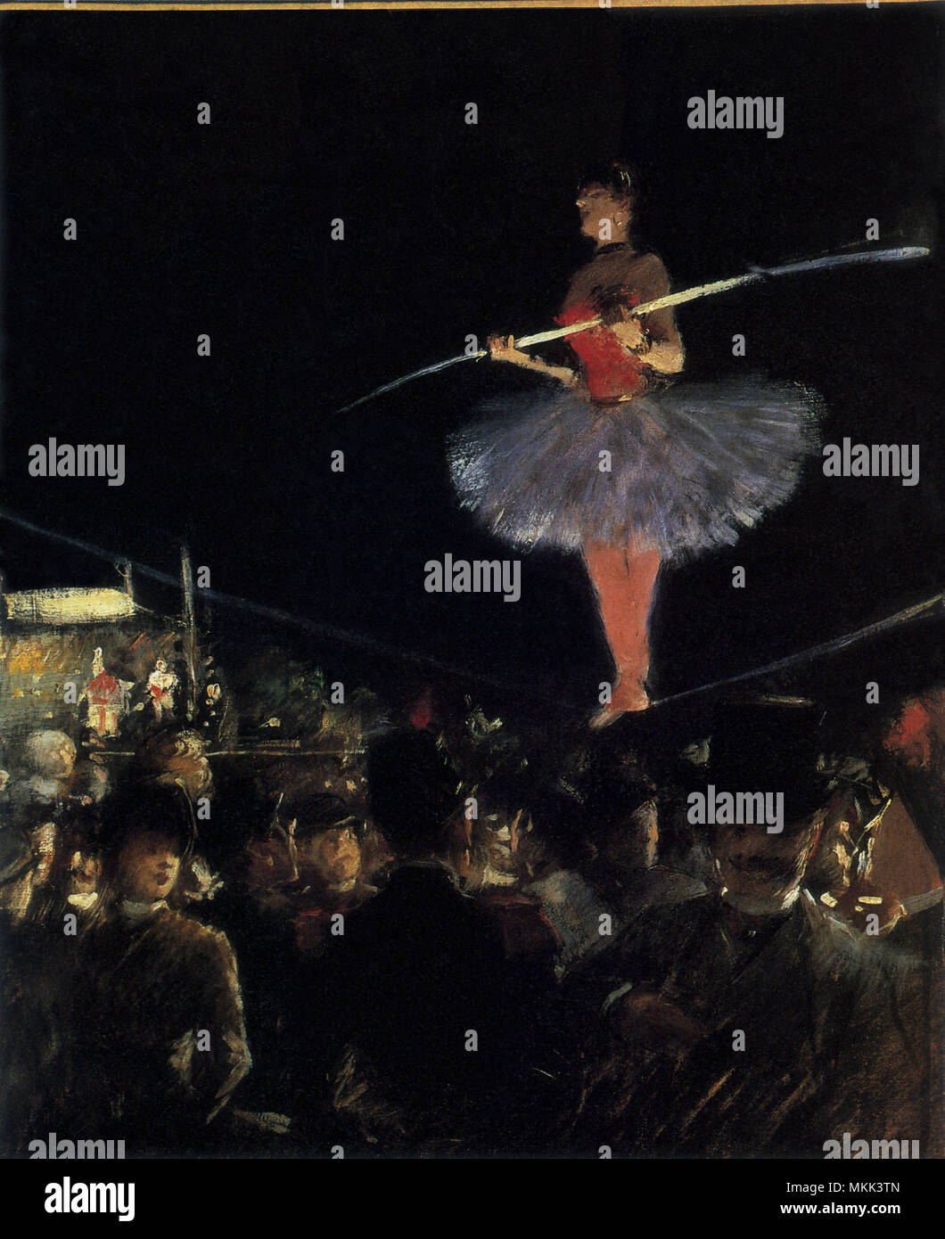 Tightrope walker illustration Banque de photographies et d’images à ...