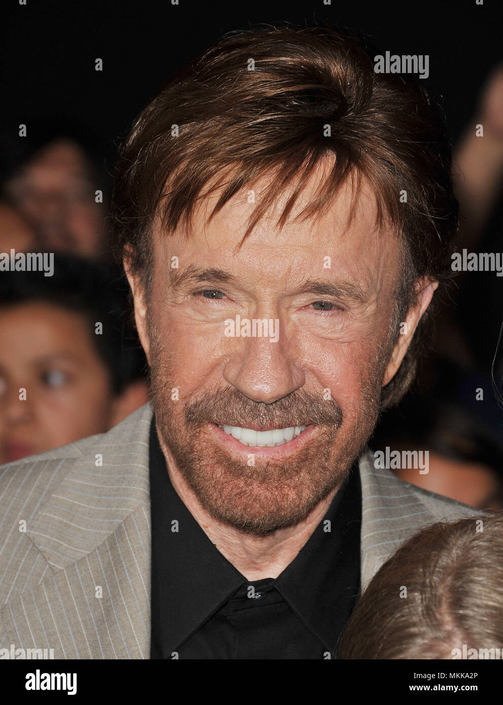 Chuck Norris à l'usure 2 Premiere au Chinese Theatre de Los Angeles ...