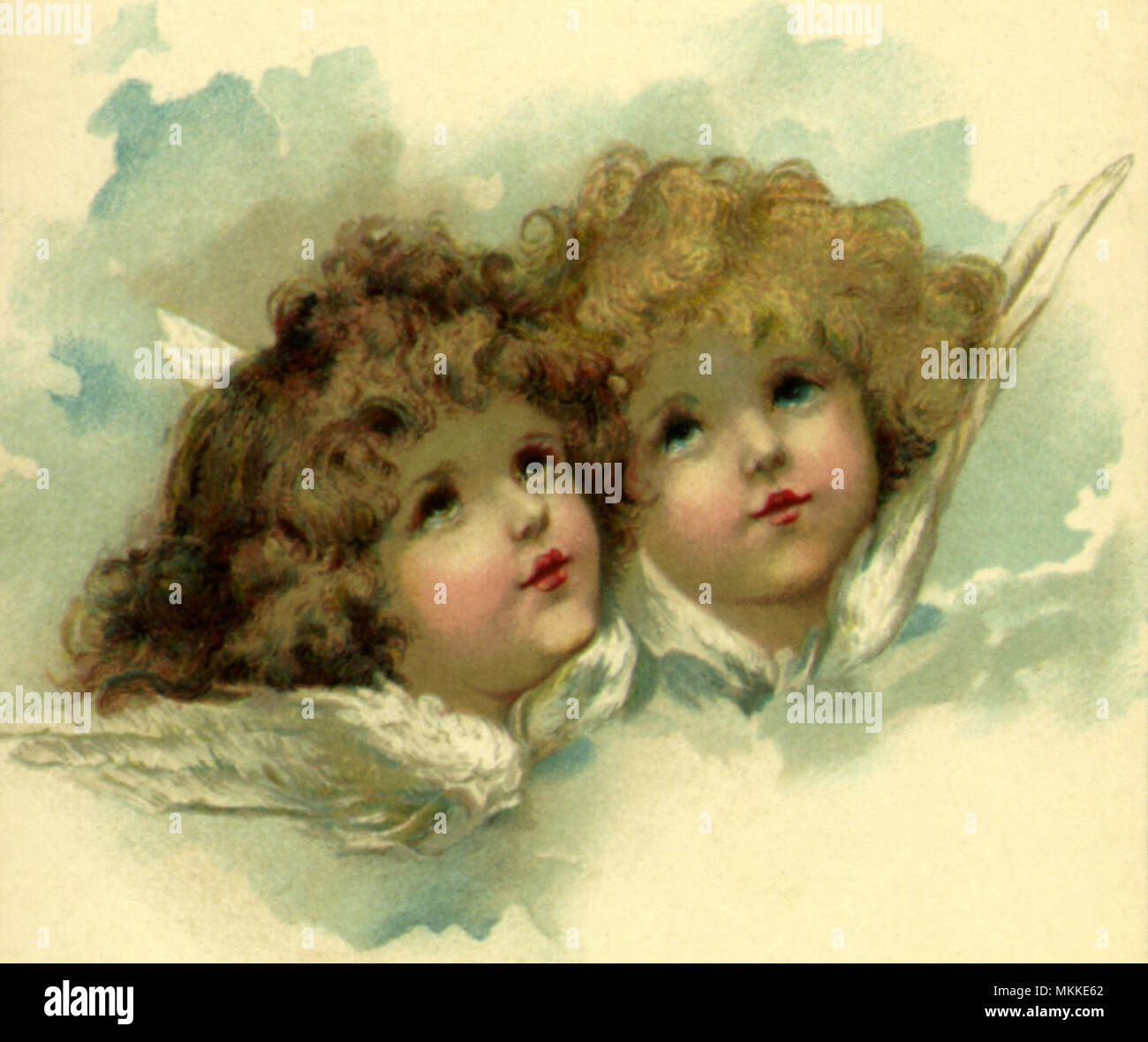 Deux anges Banque de photographies et d’images à haute résolution - Alamy