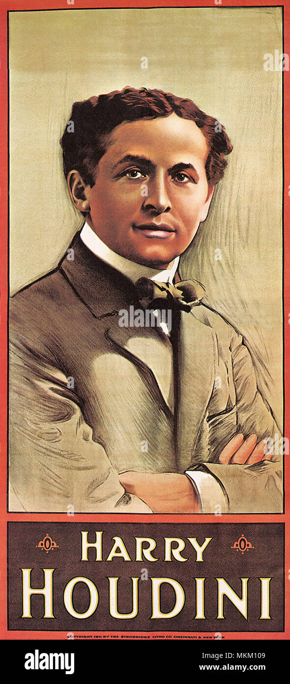 Harry houdini poster Banque de photographies et d’images à haute ...