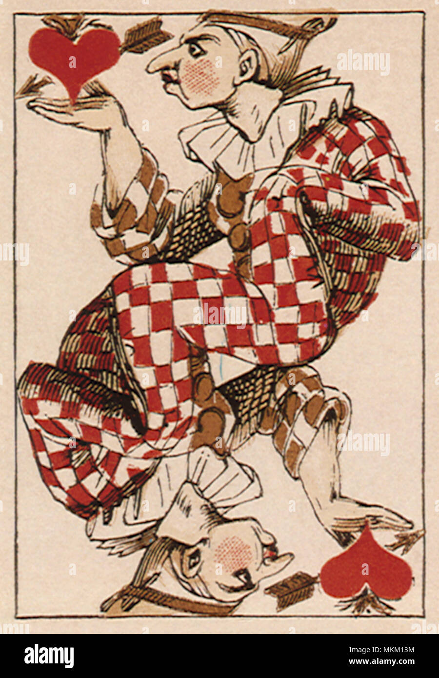 Carte de valet de coeur Banque de photographies et d’images à haute ...