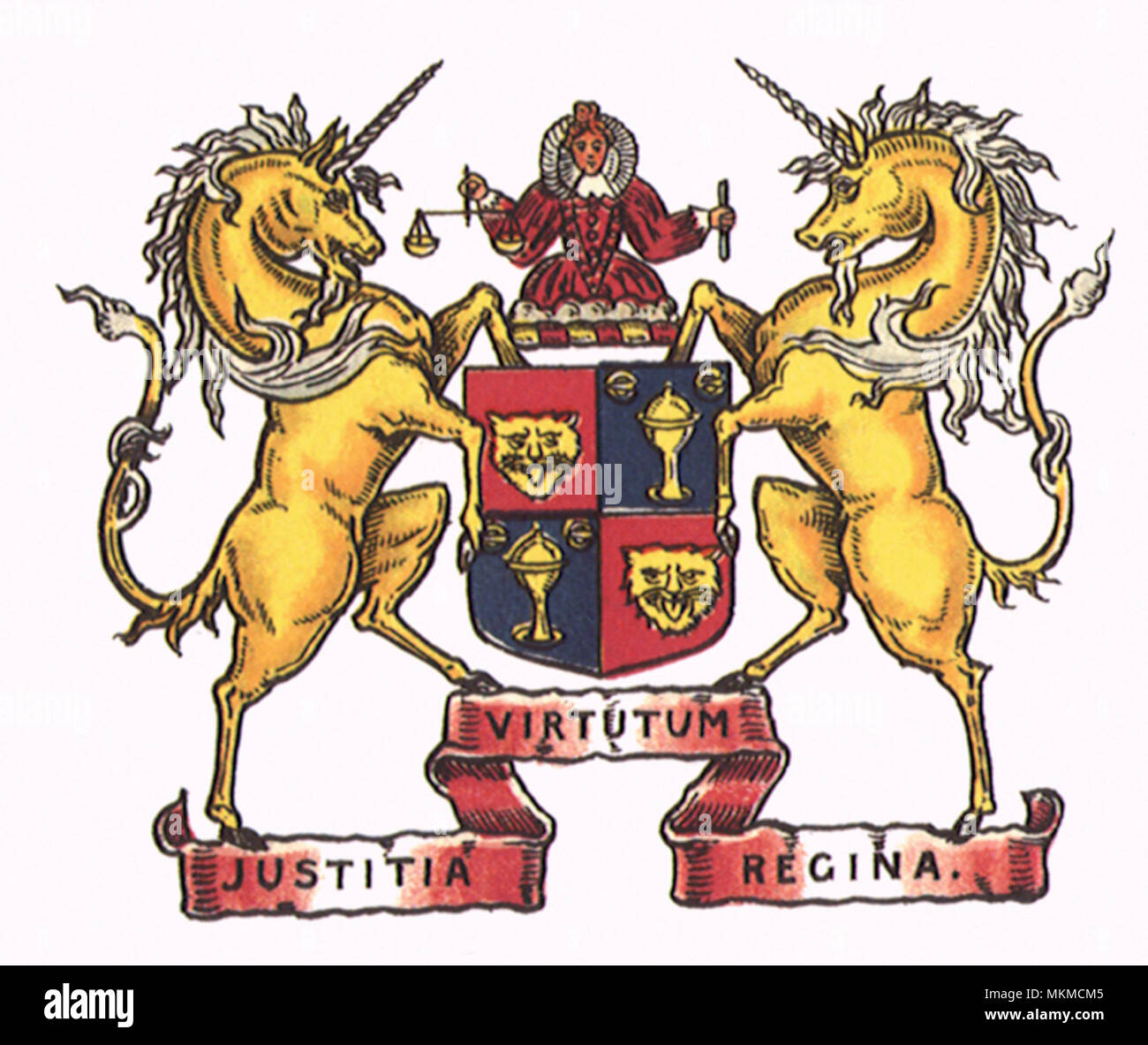 Héraldique licorne Banque de photographies et d’images à haute ...