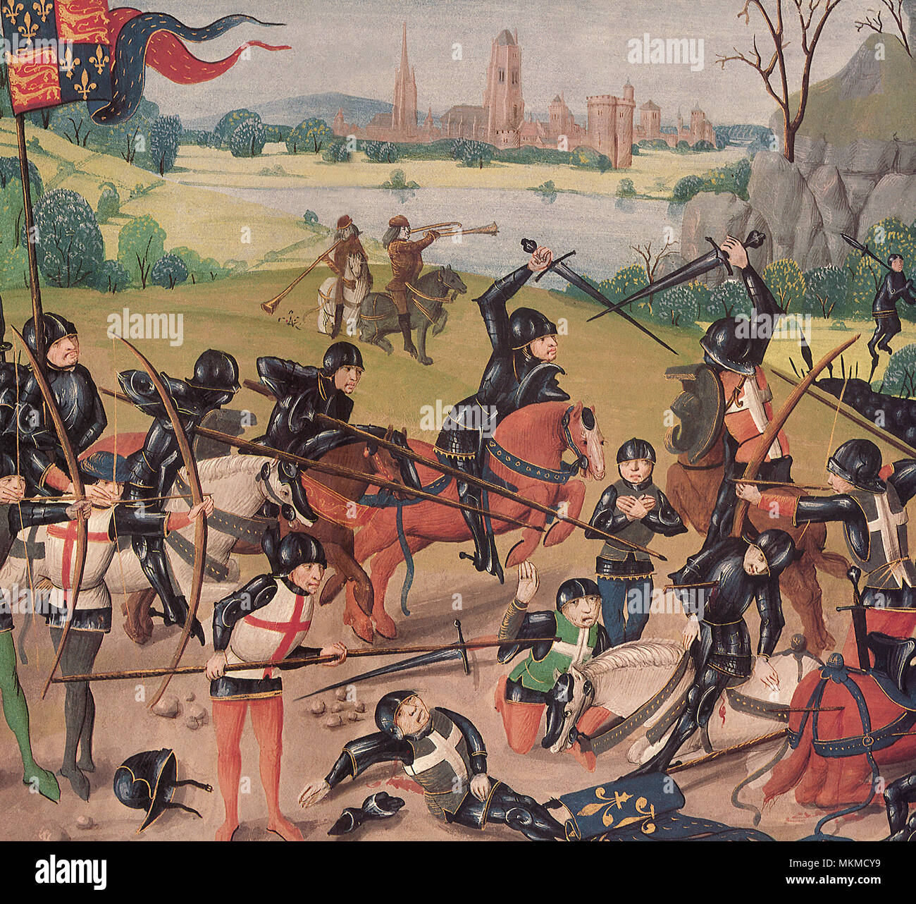 Battle of agincourt Banque de photographies et d’images à haute ...