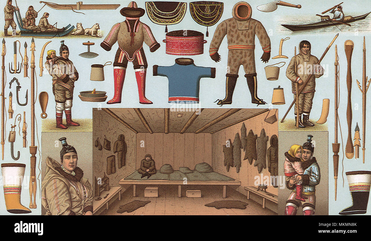 Outils esquimaux Banque de photographies et d’images à haute résolution ...