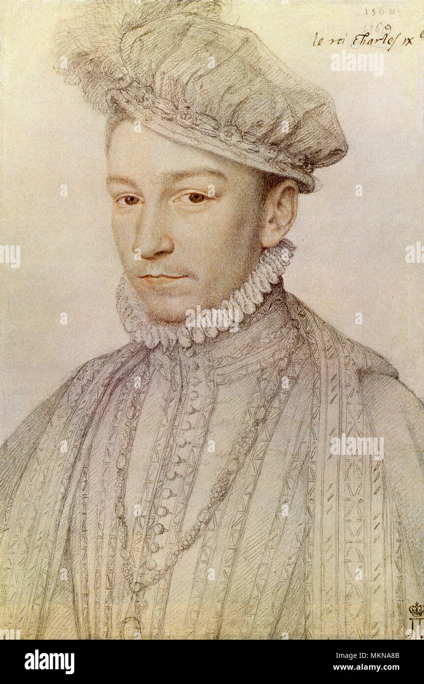 Portrait king charles ix france Banque de photographies et d’images à haute résolution - Alamy