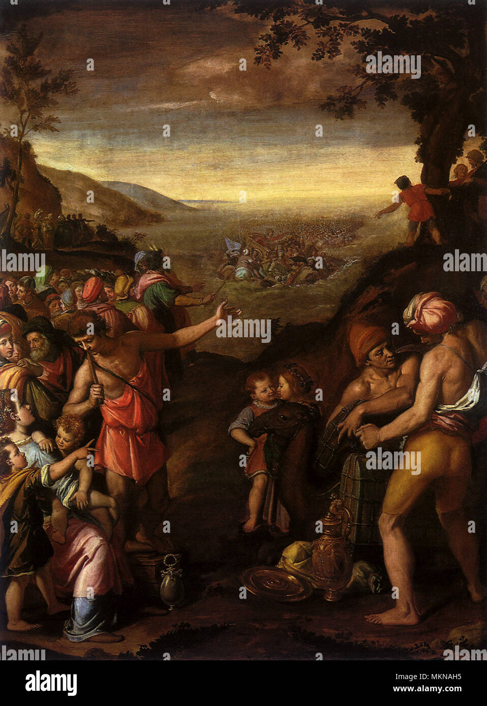 Moïse israélites mer rouge Banque de photographies et d’images à haute ...